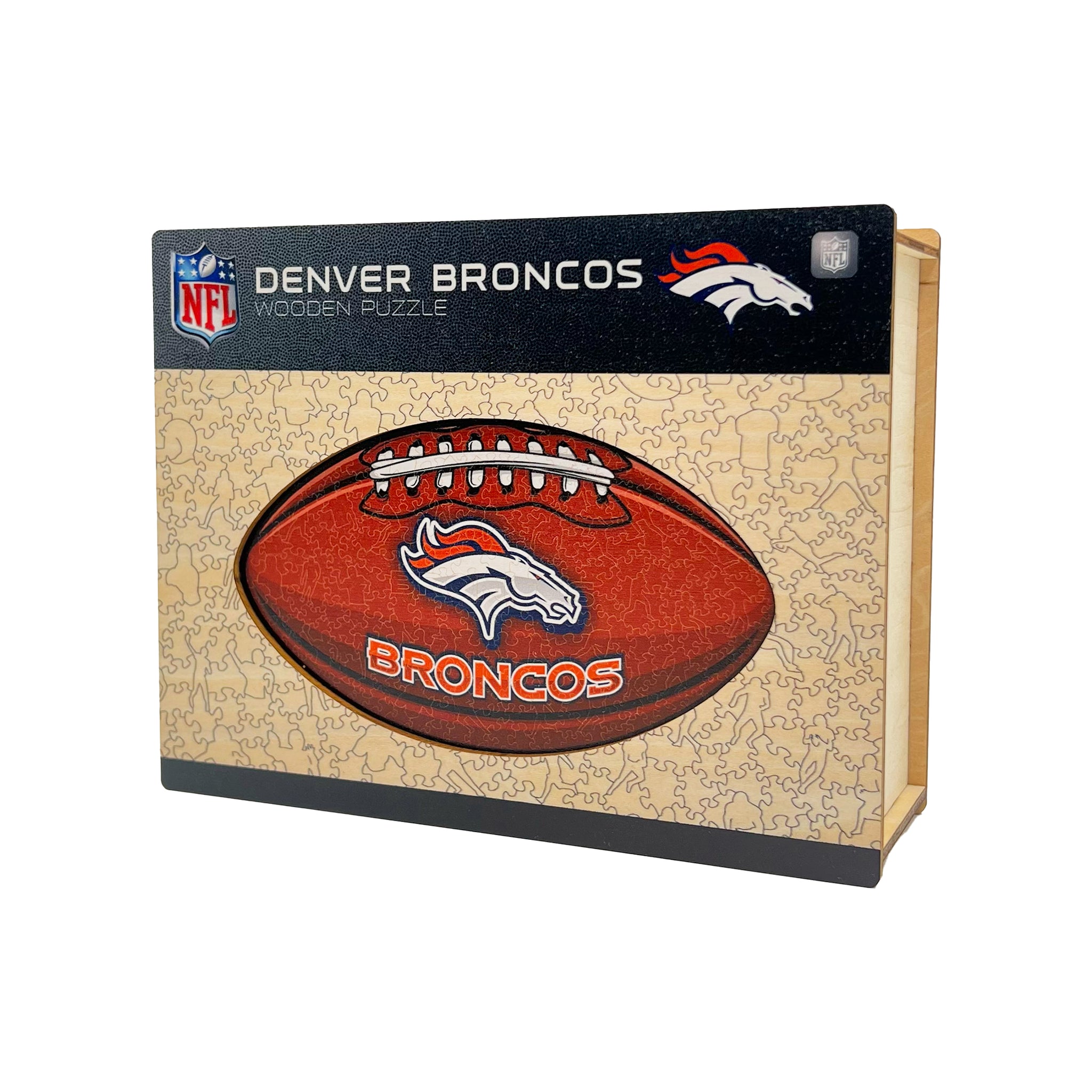 Denver Broncos™ - Rompecabezas de Madera – Iconic Puzzles MX
