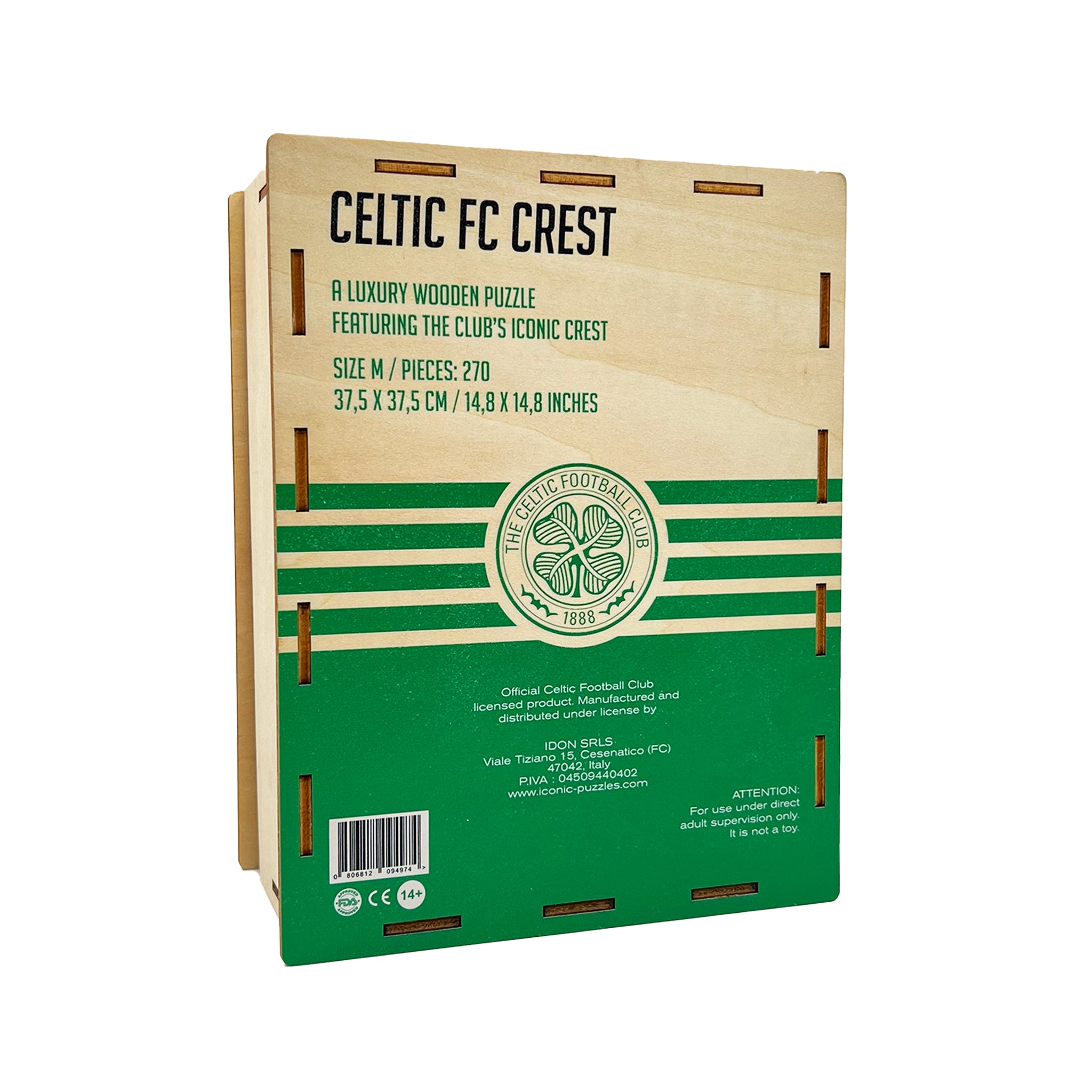Celtic FC® Escudo - Rompecabezas de Madera – Iconic Puzzles MX