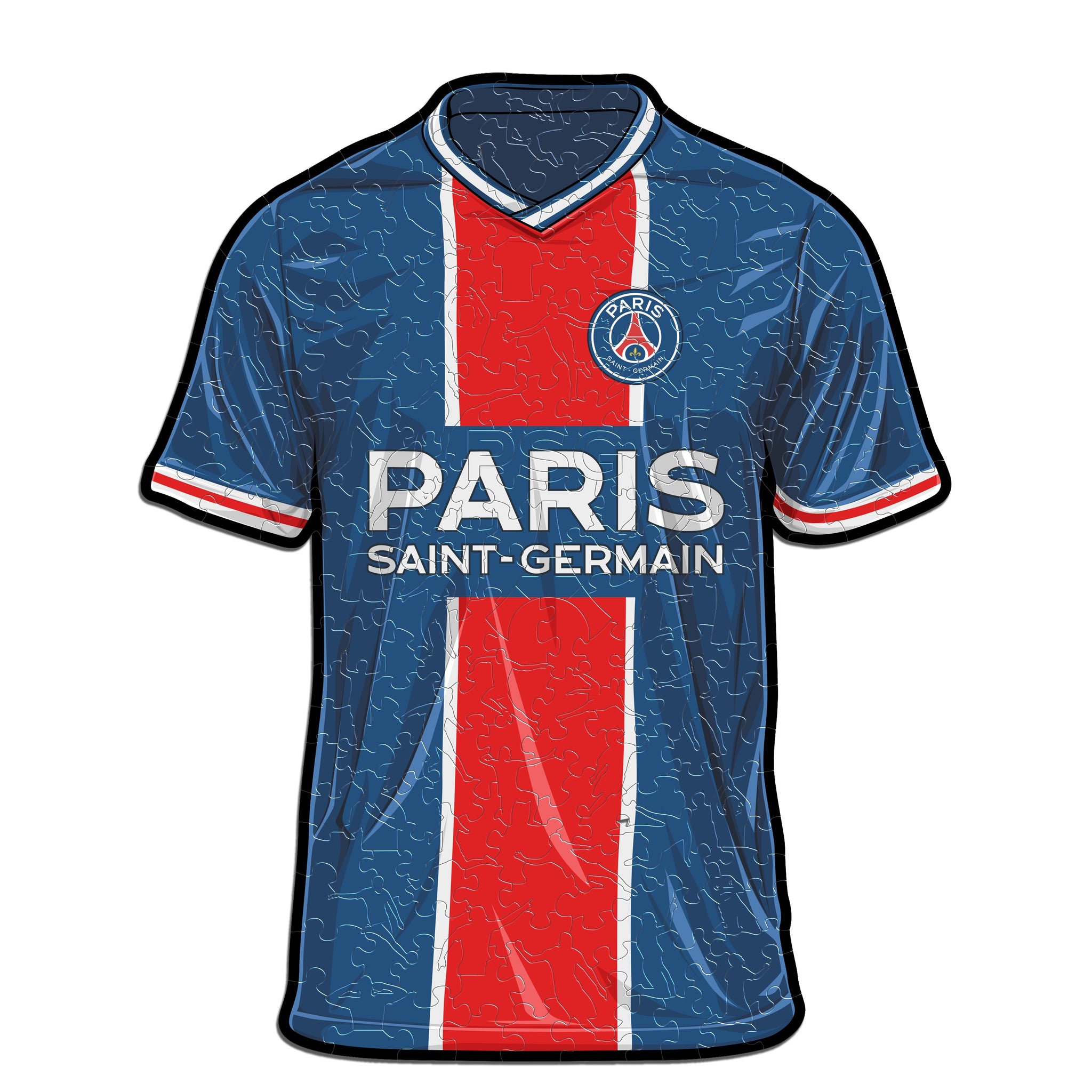 Paris Saint-Germain FC® Jersey - Rompecabezas de Madera – Iconic Puzzles MX